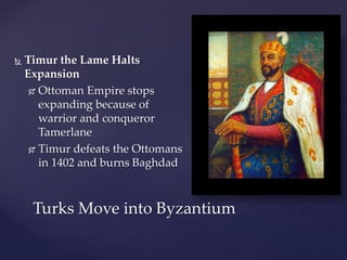 Chapter 2: The Muslim World Expands | PPTX