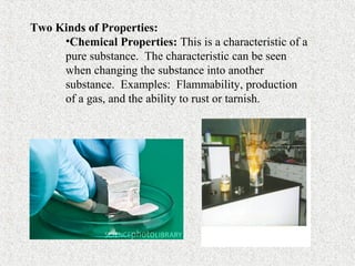 Chapter 2 notes properties of matter | PPT