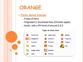 Chapter 2 observation orange | PPTX