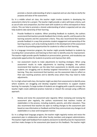 Chapter 2 of - Assessment in the Language Classroom- by Cheng and Fox ...