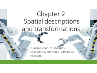 CHAPTER 2 of robotics .pptx | Physics | Science
