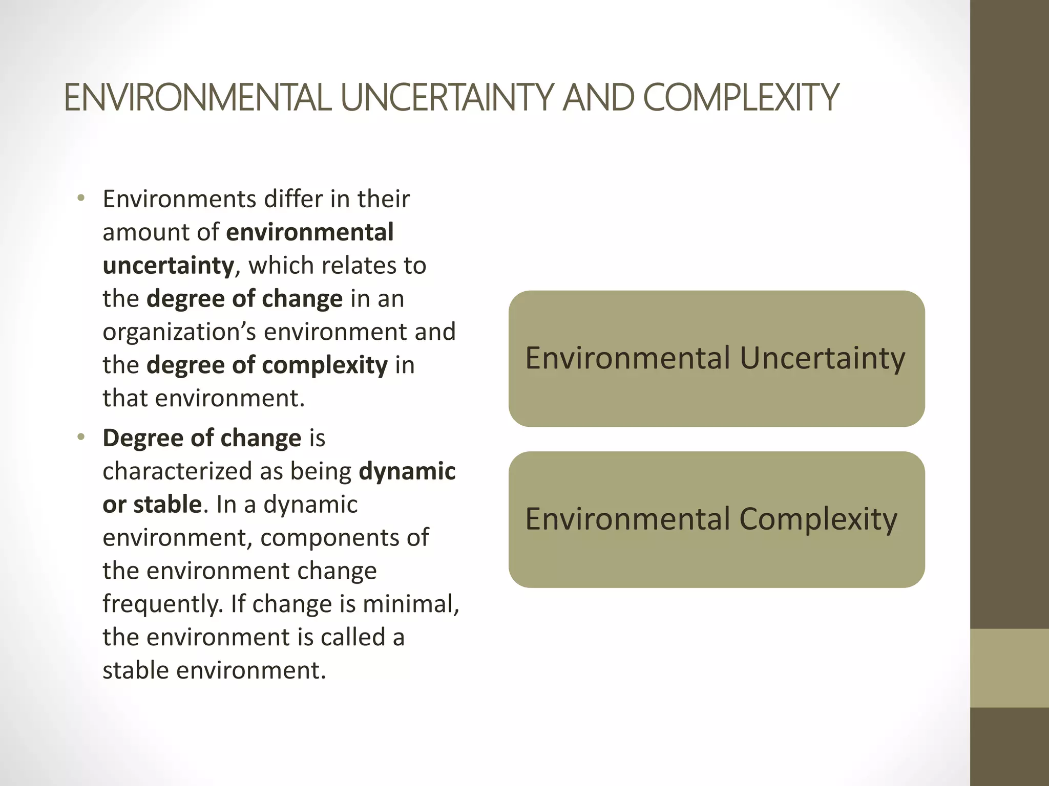 Chapter 2 : Management And Organizational Environment | PPTX