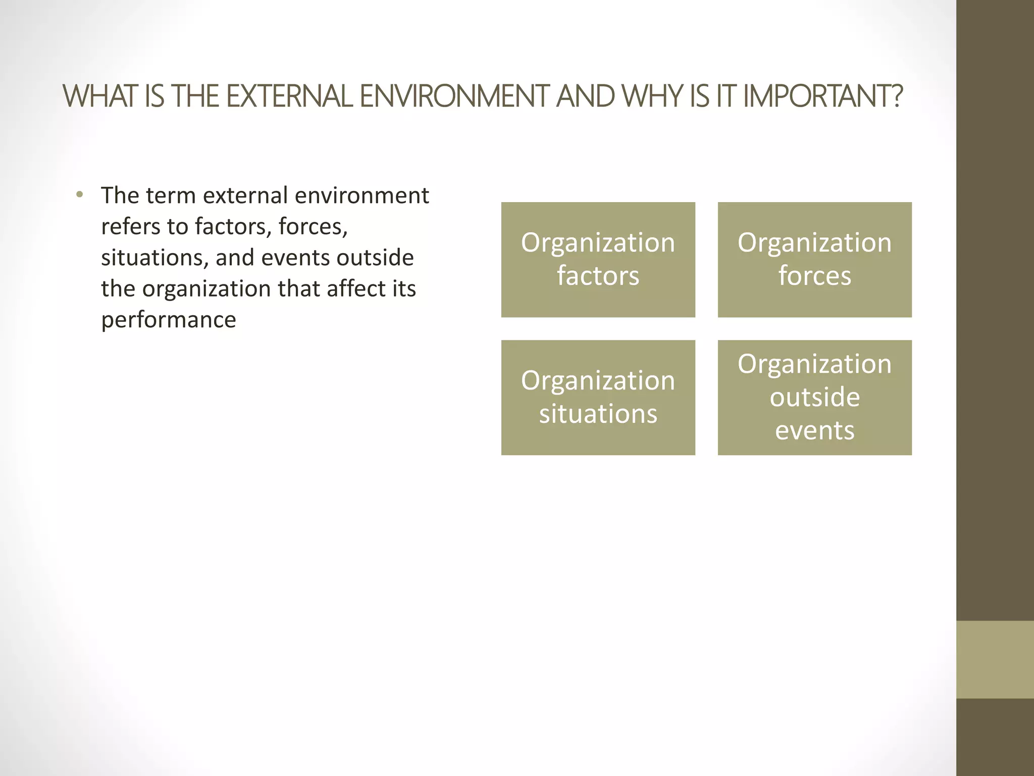 Chapter 2 : Management And Organizational Environment | PPTX