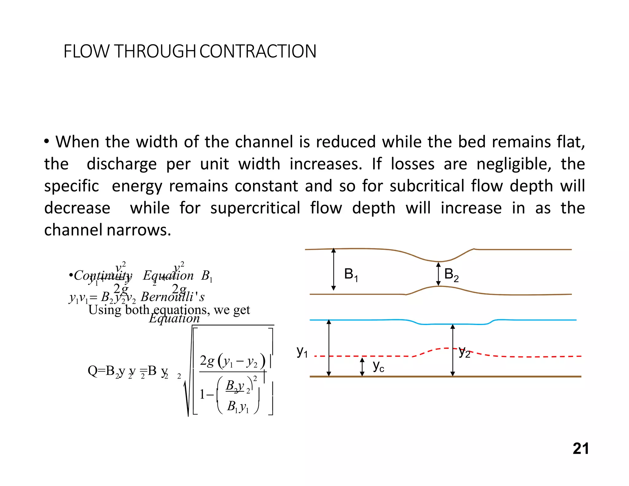 Open channel Flow | PPTX