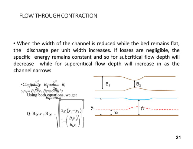 Open channel Flow | PPTX