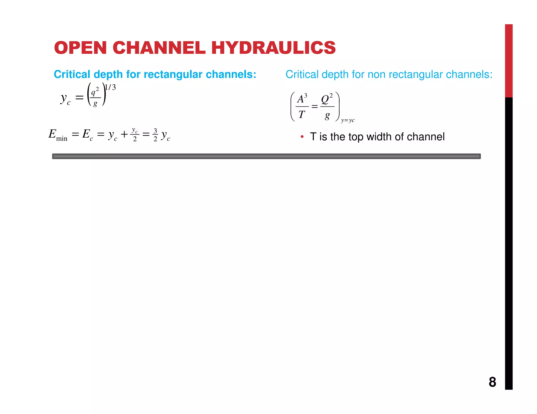 Chapter 2 open channel hydraulics | PDF