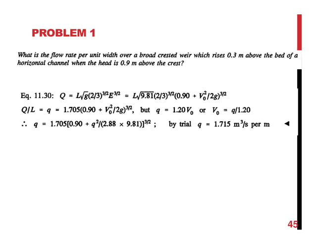 Chapter 2 open channel hydraulics | PDF