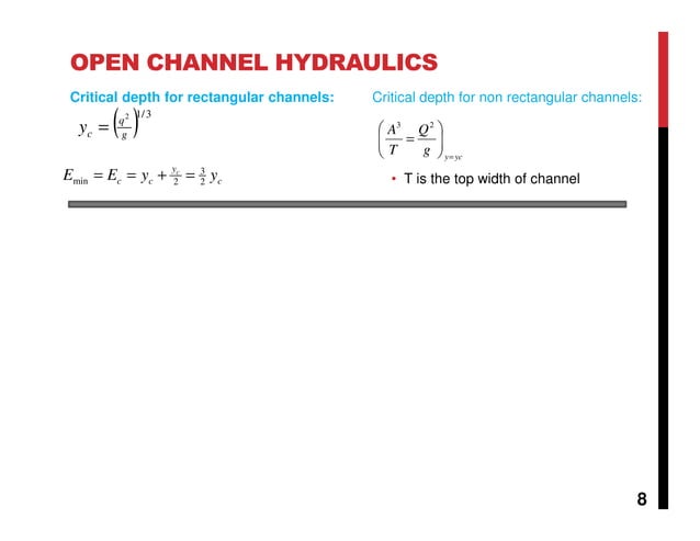 Chapter 2 open channel hydraulics | PDF