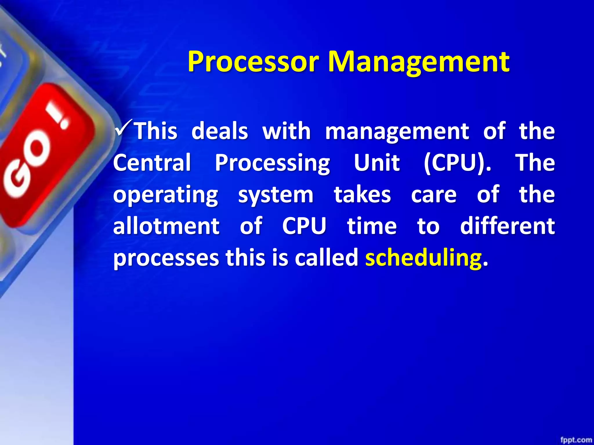 Chapter 2 Operating Systems Pptx Operating Systems Computer Software And Applications