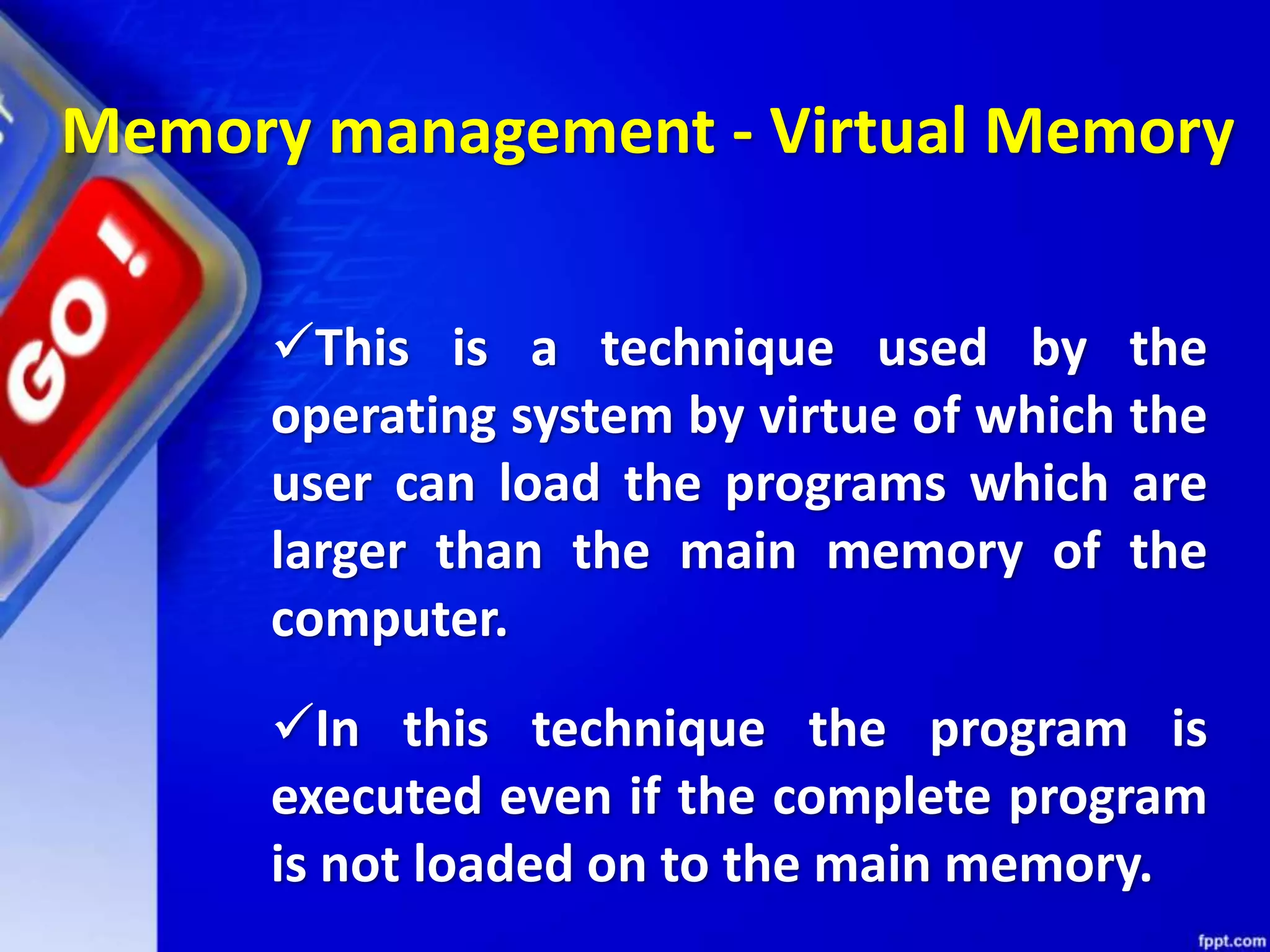 Chapter 2 operating systems | PPTX