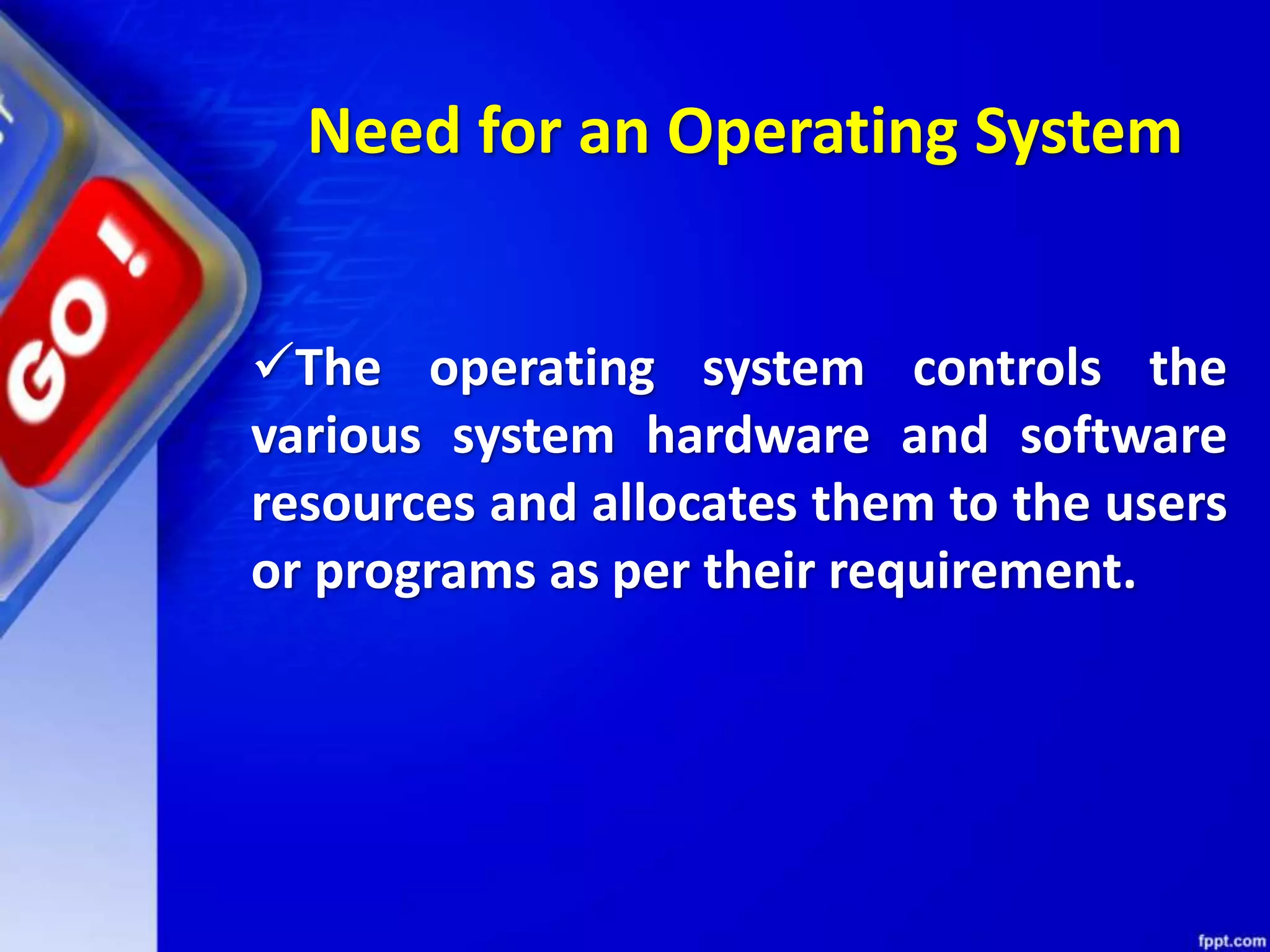 Chapter 2 operating systems | PPTX