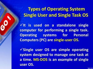 Chapter 2 operating systems | PPTX