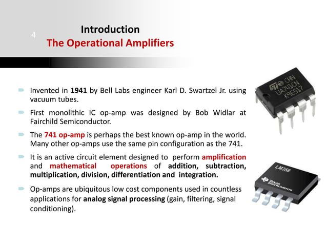 Chapter 2 Operational Amplifier.pptx | Consumer Electronics | Technology & Computing
