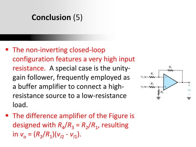 Chapter 2 Operational Amplifier.pptx | Consumer Electronics | Technology & Computing