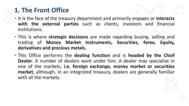 Chapter 2 Organization Structure of a Treasury | PPTX