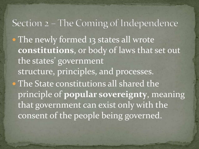 Chapter 2 – Origins of American Government | PPTX