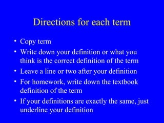 Chapter 2 overview | PPT