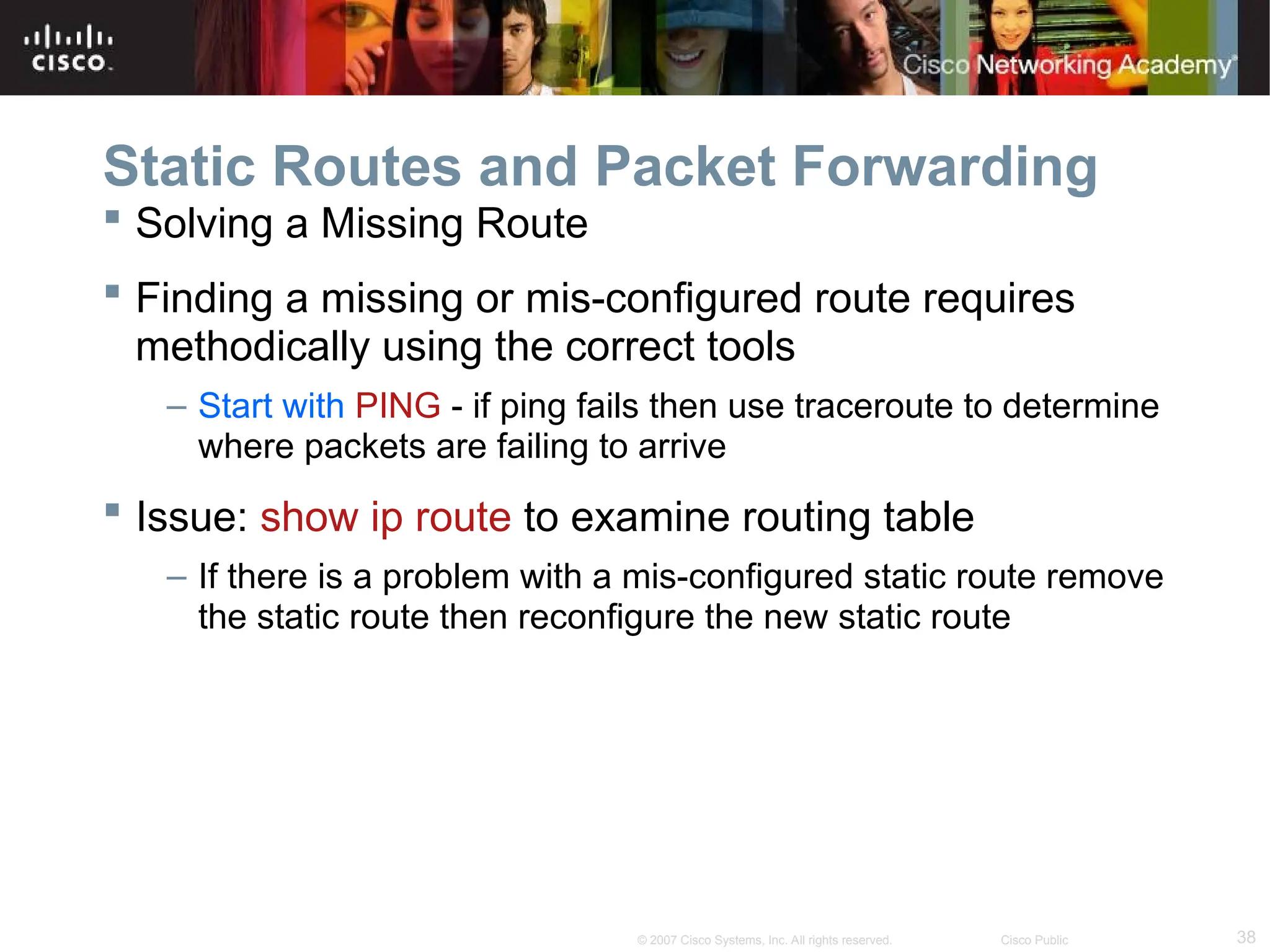 Routing Protocols and Concepts – Chapter 2 | PPT