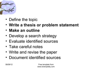 Chapter 2-OVERVIEW OF RESEARCH PROCESS | PPT