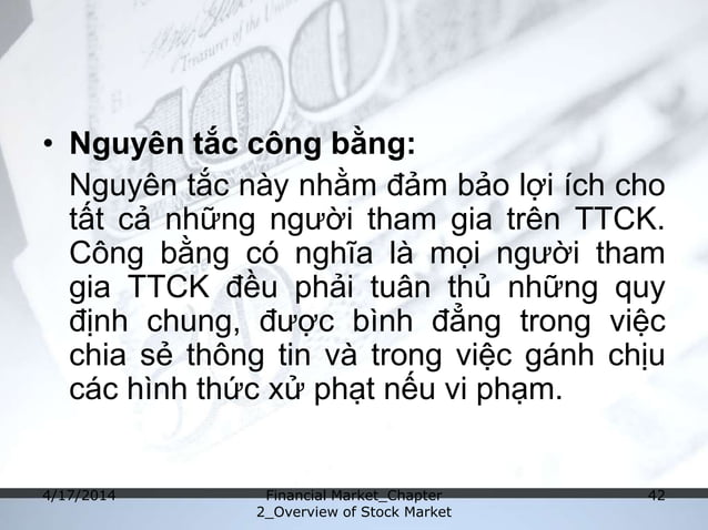 Chapter 2 overview of stock market | PPT