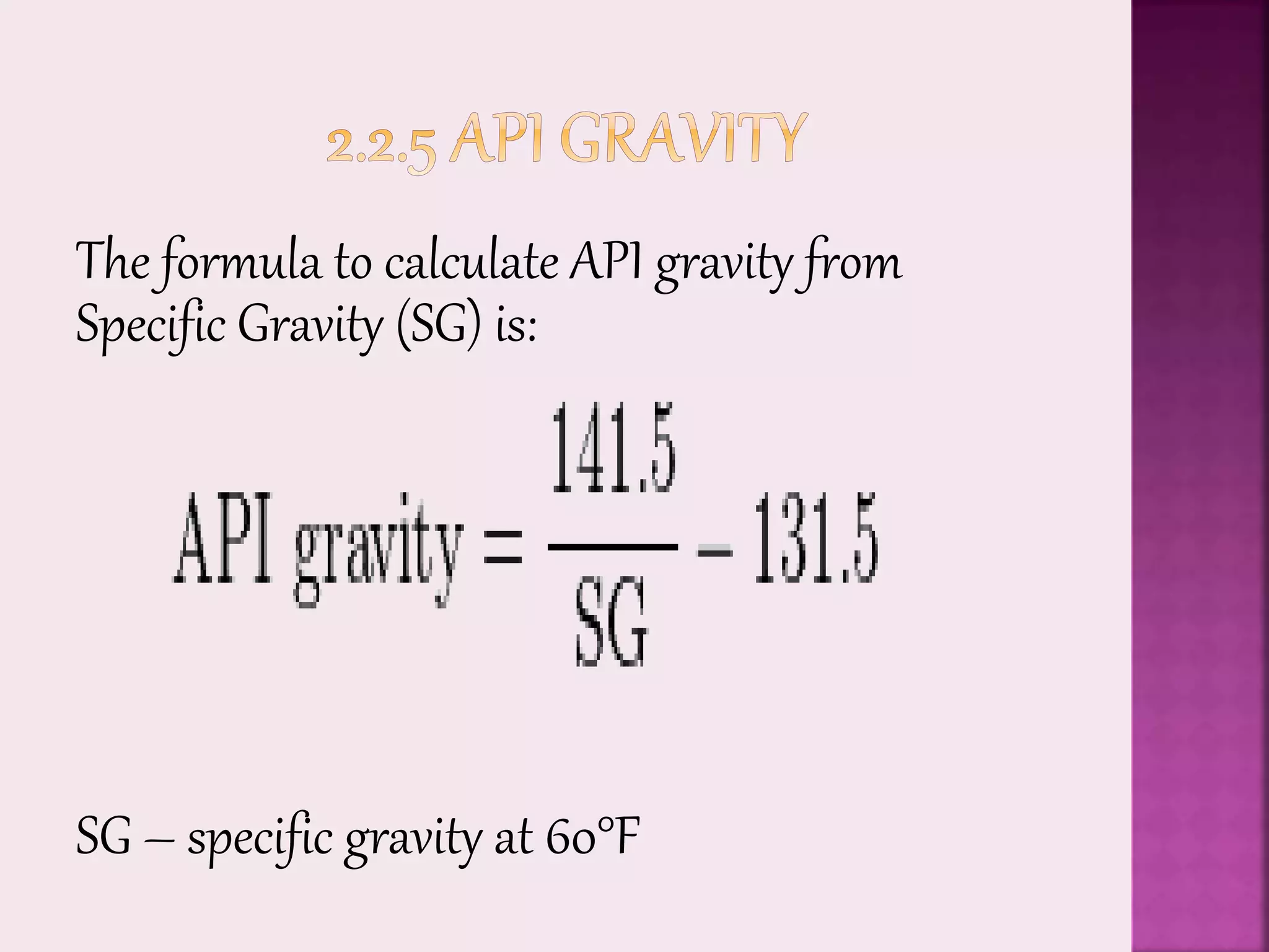 Classifications of Crude Oil | PPTX