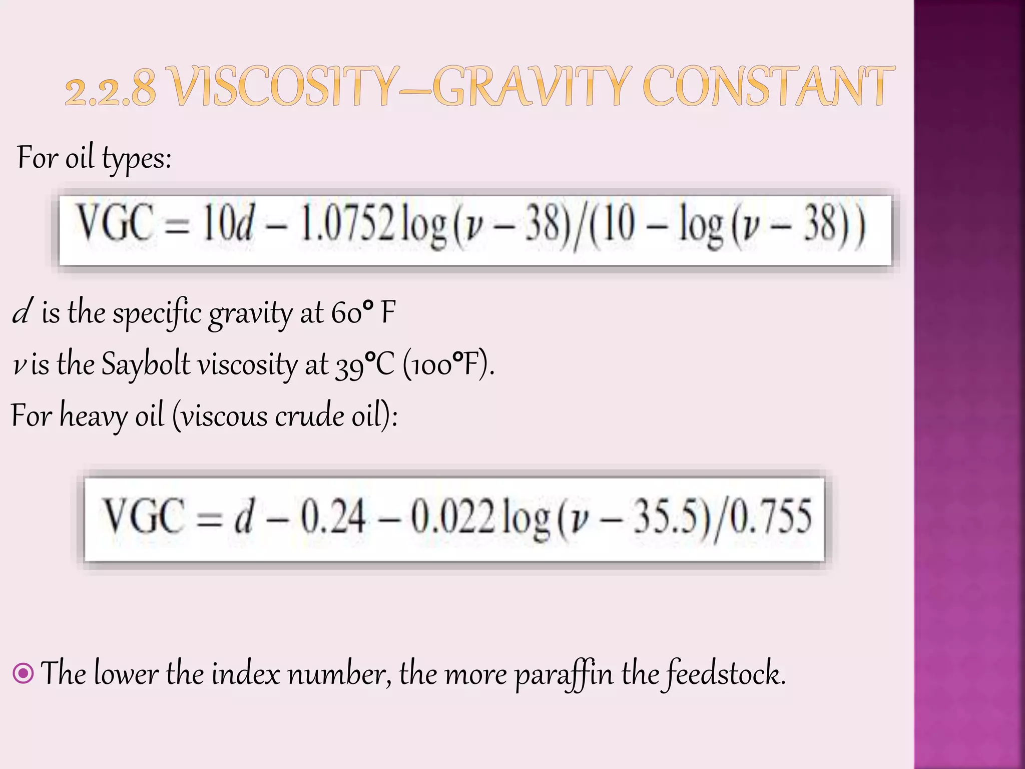 Classifications of Crude Oil | PPTX