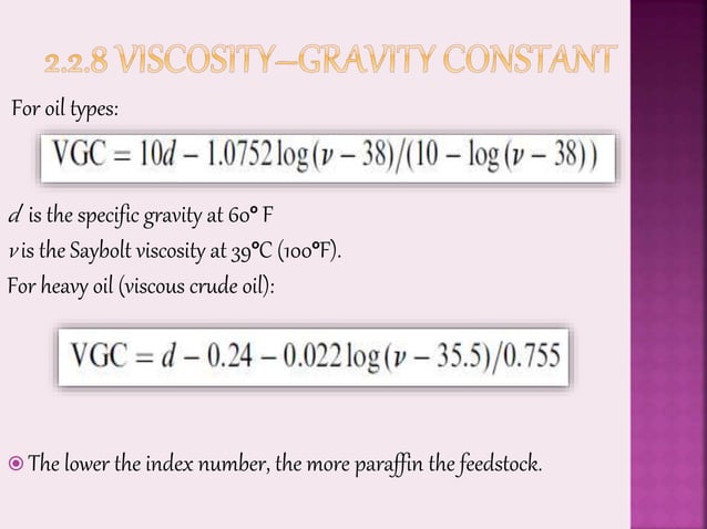 Classifications of Crude Oil | PPT