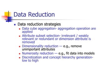Chapter 2 Data Preprocessing part3.ppt | Databases | Computer Software and Applications