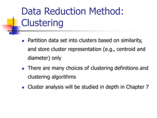 Chapter 2 Data Preprocessing part3.ppt | Databases | Computer Software and Applications