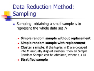 Chapter 2 Data Preprocessing part3.ppt | Databases | Computer Software and Applications