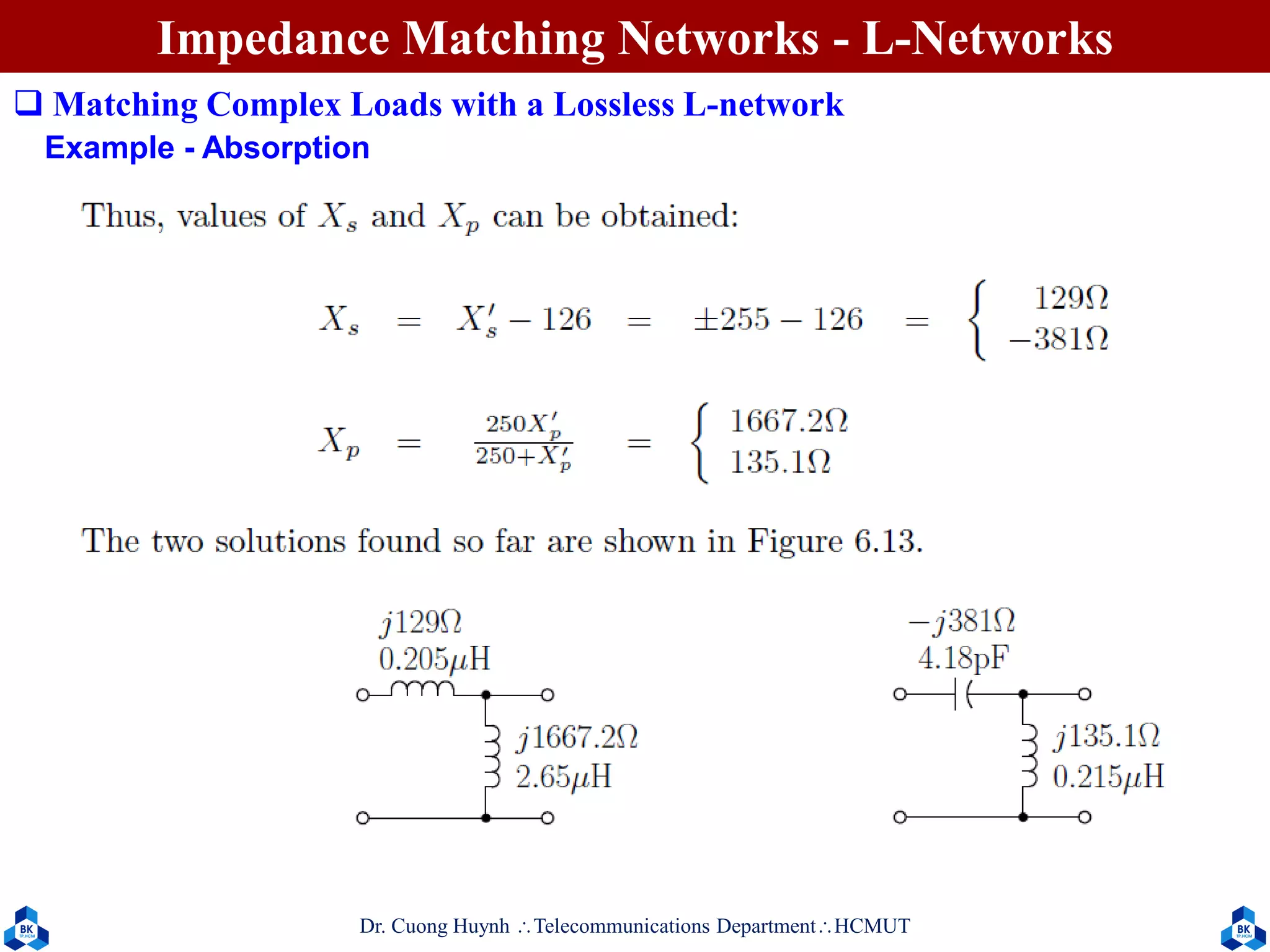Chapter 2 passive components, resonators and impedance matching | PDF