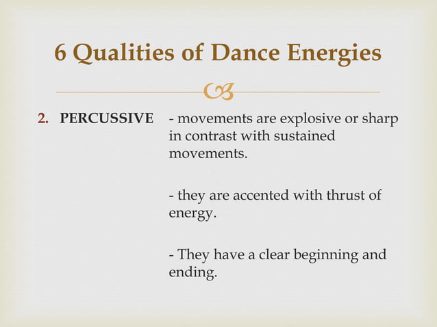 Physical Education Grade 12 HUMMS - Elements of Dance | PPTX