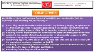 Chapter 2 Pharmacy act 1948 | PDF | Educational Assessment | Education