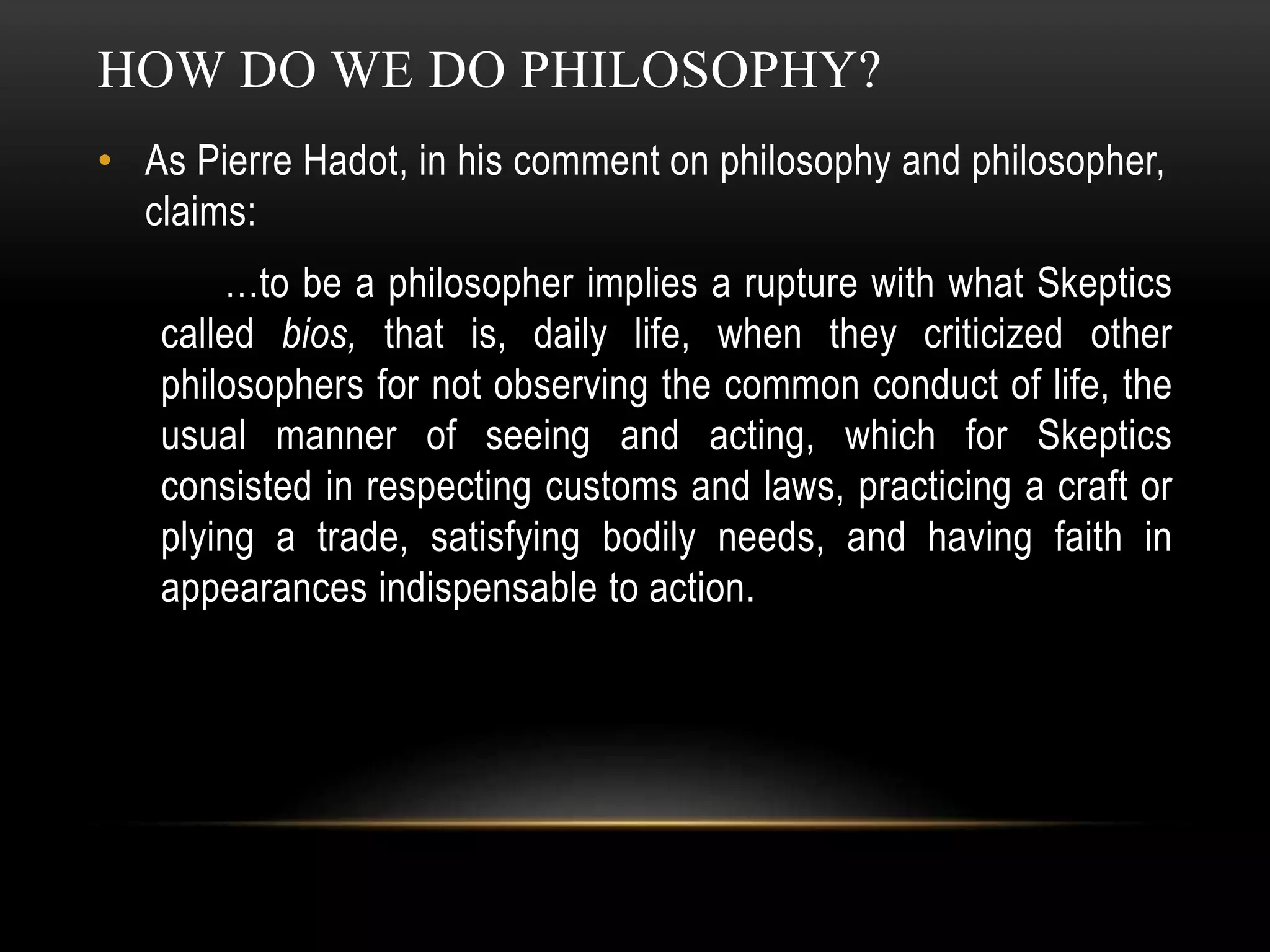 Chapter 2 philosophy | PPTX