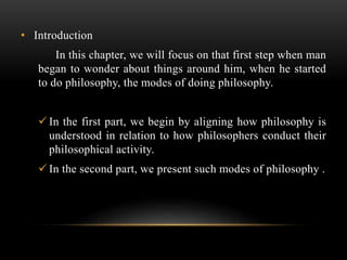 Chapter 2 philosophy | PPT