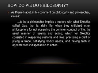 Chapter 2 philosophy | PPTX