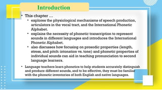 CHAPTER 2 Phonetics_Linguistics for L teachers.pptx | Ear, Nose and ...