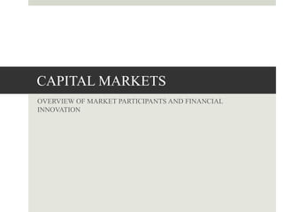 Chapter 2 players in the market | PPTX
