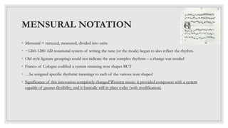 Chapter 2 polyphony to 1300 | PPT