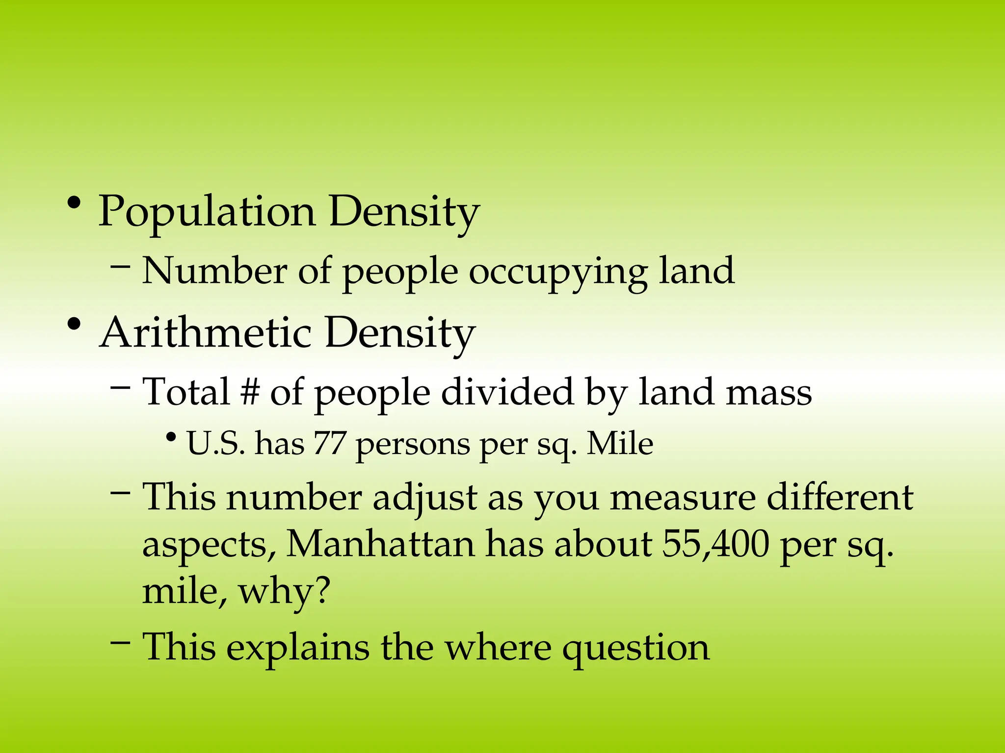 Chapter 2 Popaaaaaaaaaaaaulation human geo.ppt | Agriculture | Industries