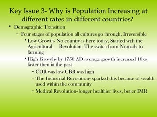 Chapter 2 Popaaaaaaaaaaaaulation human geo.ppt | Agriculture | Industries