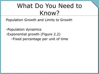 Chapter 2 powerpoint | PPT | Environment | Science