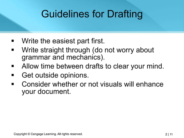 Chapter 2: The Writing Process at Work (Kolin's Successful Writing at ...