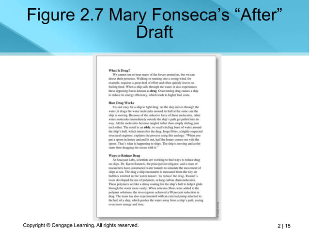 Chapter 2: The Writing Process at Work (Kolin's Successful Writing at ...