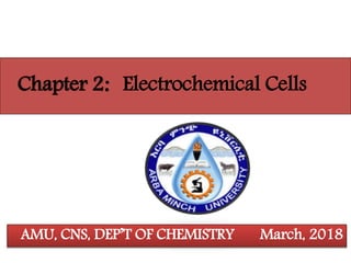 Electrochemical cells | PPTX
