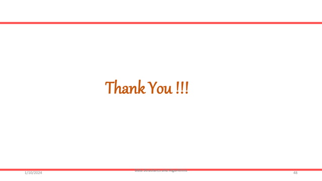 Data Structure and Algorithm chapter two, This material is for Data ...