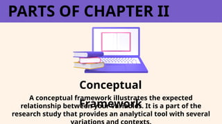 Research Paper: Theoretical and Conceptual Framework/ Parts of Chapter ...