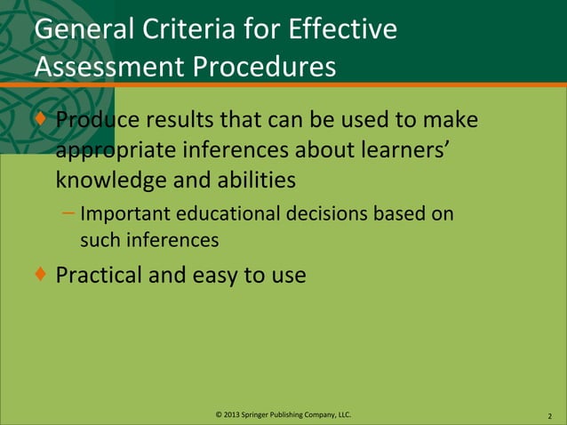 Chapter 2 ppt eval & testing 4e formatted 01.10 kg edits | PPT