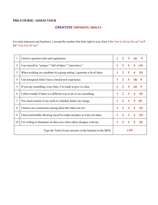 Chapter 2 pre assessment skills | DOC