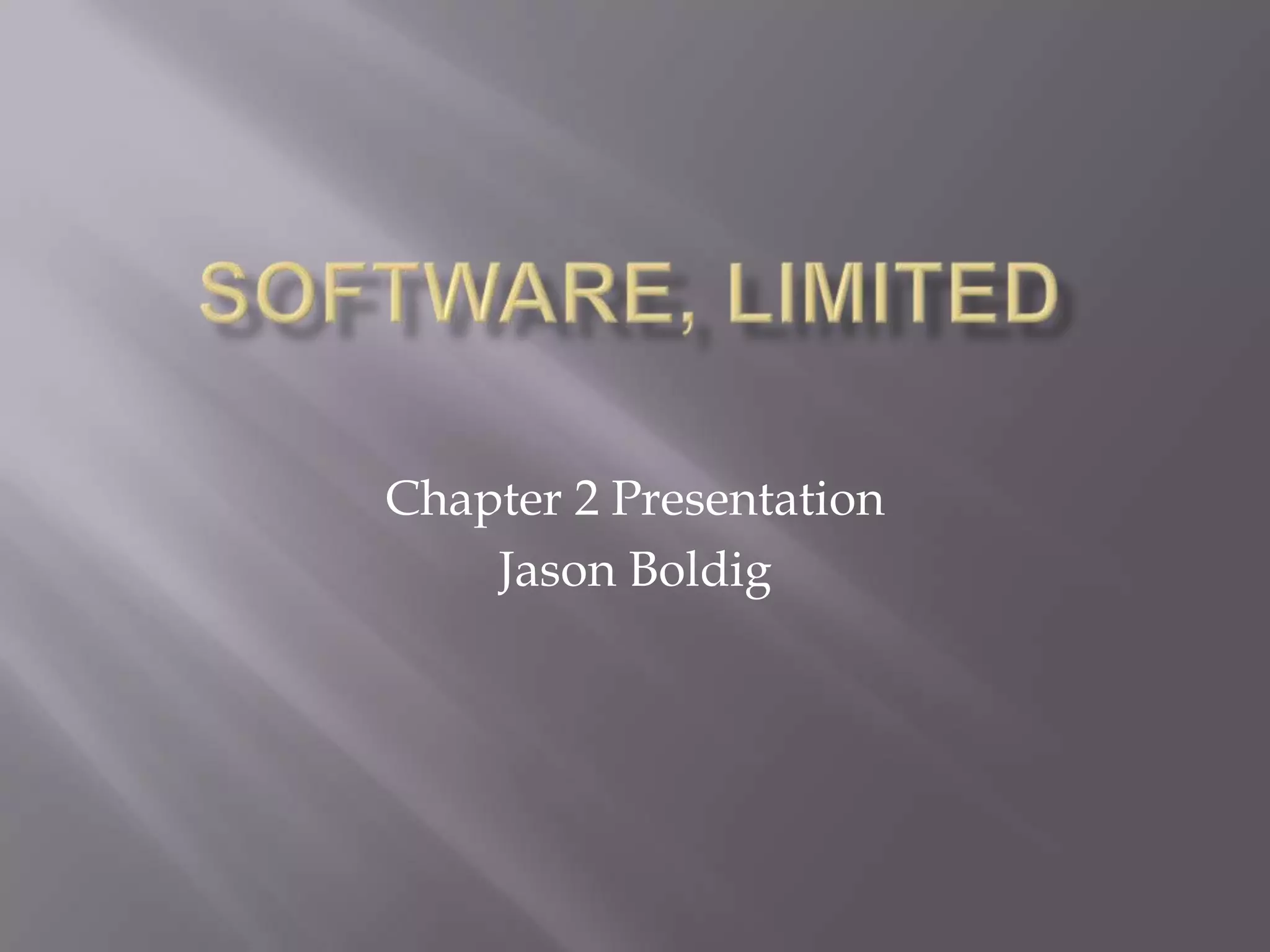 Chapter 2 Presentation | PPTX